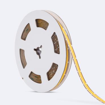 5m 12V DC LED Strip COB 500LED/m 8mm Wide FreeCut IP20 - Ledkia