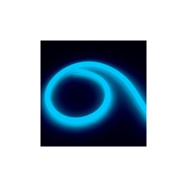 220V AC Blue Dimmable Round 360 LED Neon Strip 120LED/m Custom Length ...