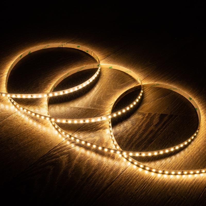 5m 24V LED Strip SMD 120LED/m 10W/m 1000lm/m 8mm Wide Cut at Every 5cm ...