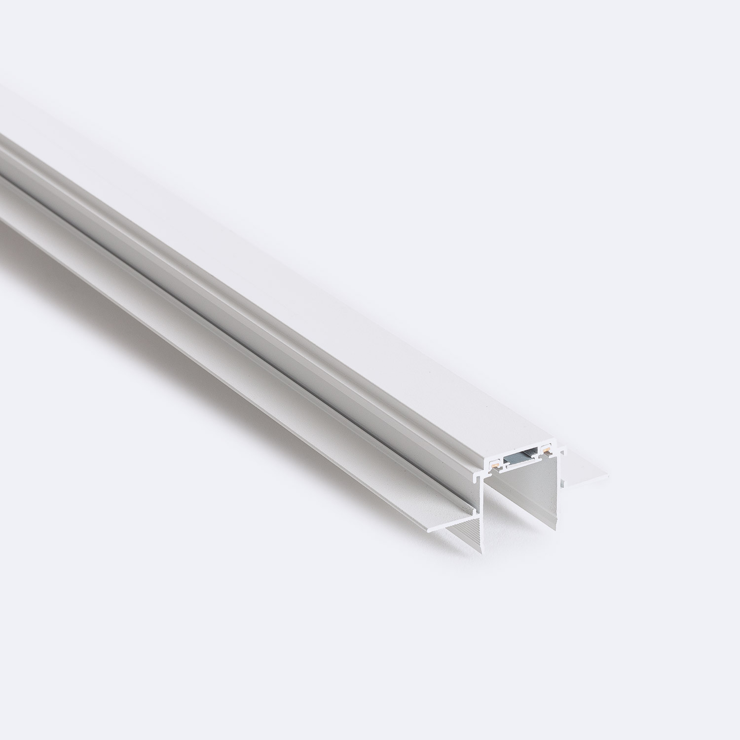 Eenfasige Magneetrail 25mm Super Slim inbouw 48V 1m - Ledkia